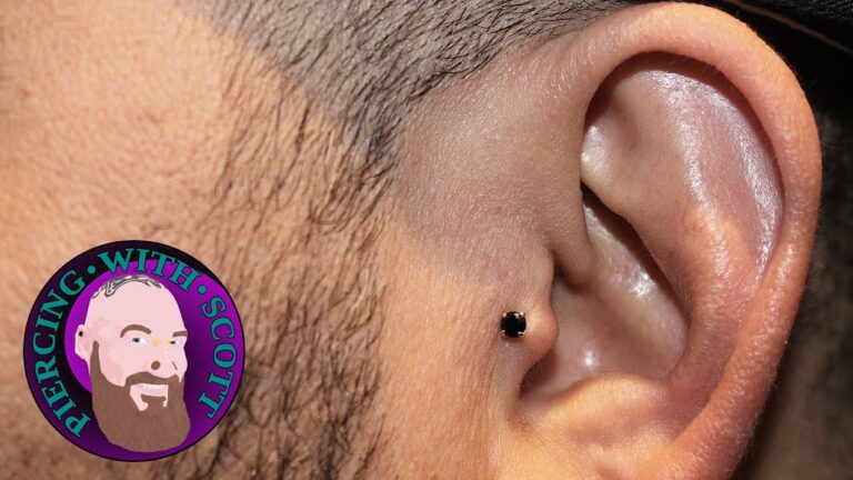 Todo lo que Necesitas Saber sobre el Tragus Piercing: Guía Completa y ...