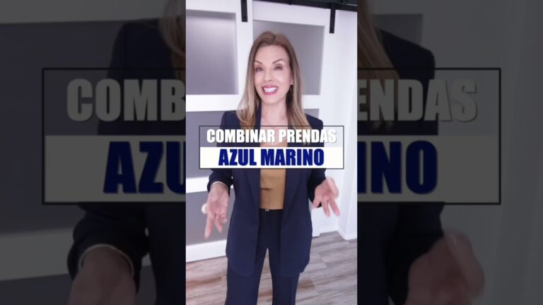 Descubre Con Qué Combinar Azul Marino: Estilos y Consejos de Moda ...