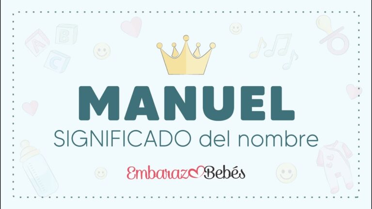 El Origen del Nombre Manuel: Significado y Curiosidades Históricas ...